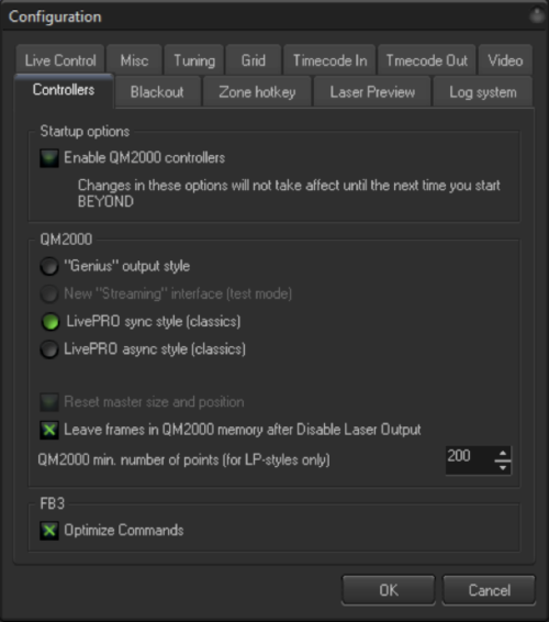 The Configuration Dialog Box [Complete Help Docs]