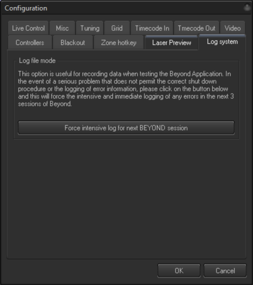 The Configuration Dialog Box [Complete Help Docs]
