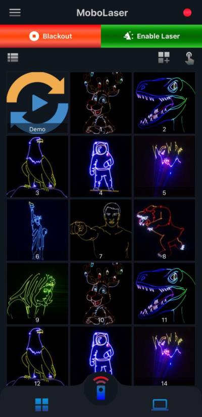 MOBOLASER™ application for mobile phones [Complete Help Docs]